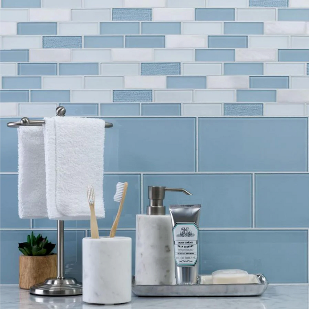 Glass Tiles and Mosaics for walls and floors: Shop Now