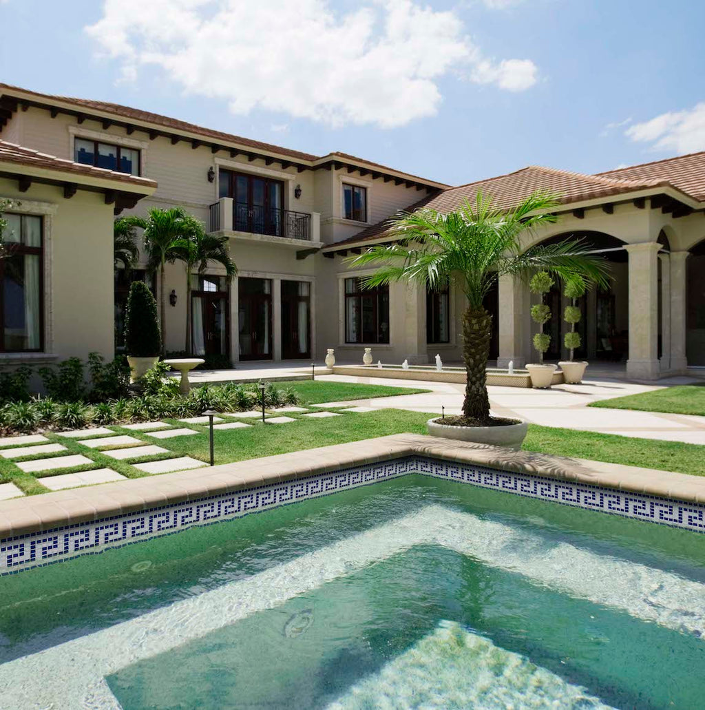 Greek Glass Tile Collection for Swimming Pools and Spas