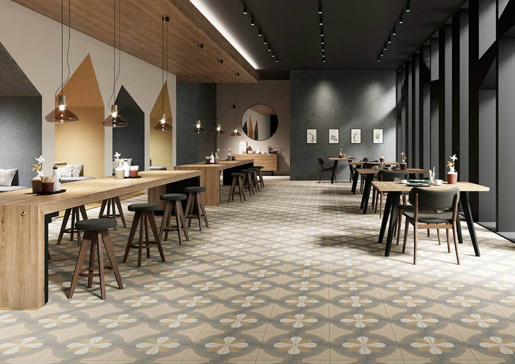 Commercial Floor Tiles for Retail, Hospitality, and Industrial