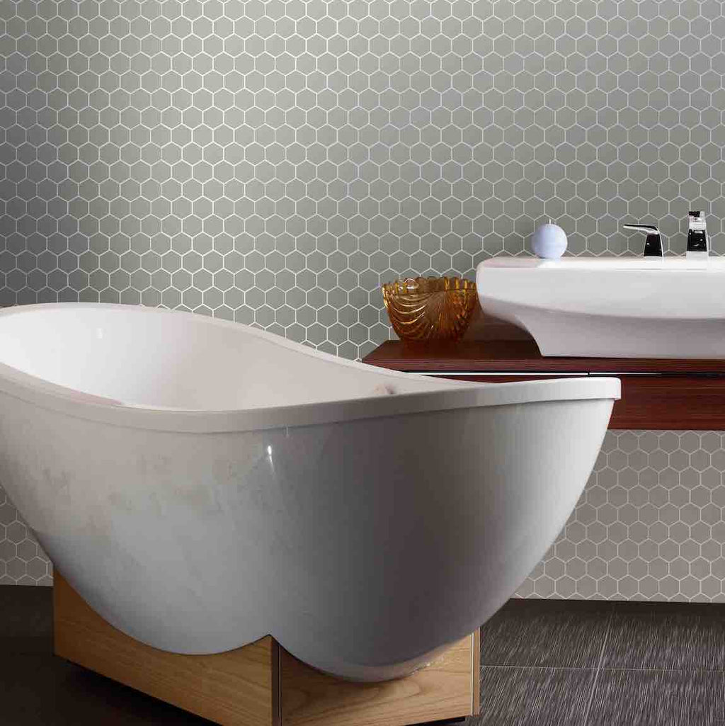 Essentials Porcelain Mosaic Tile Collection | Mineral Tiles