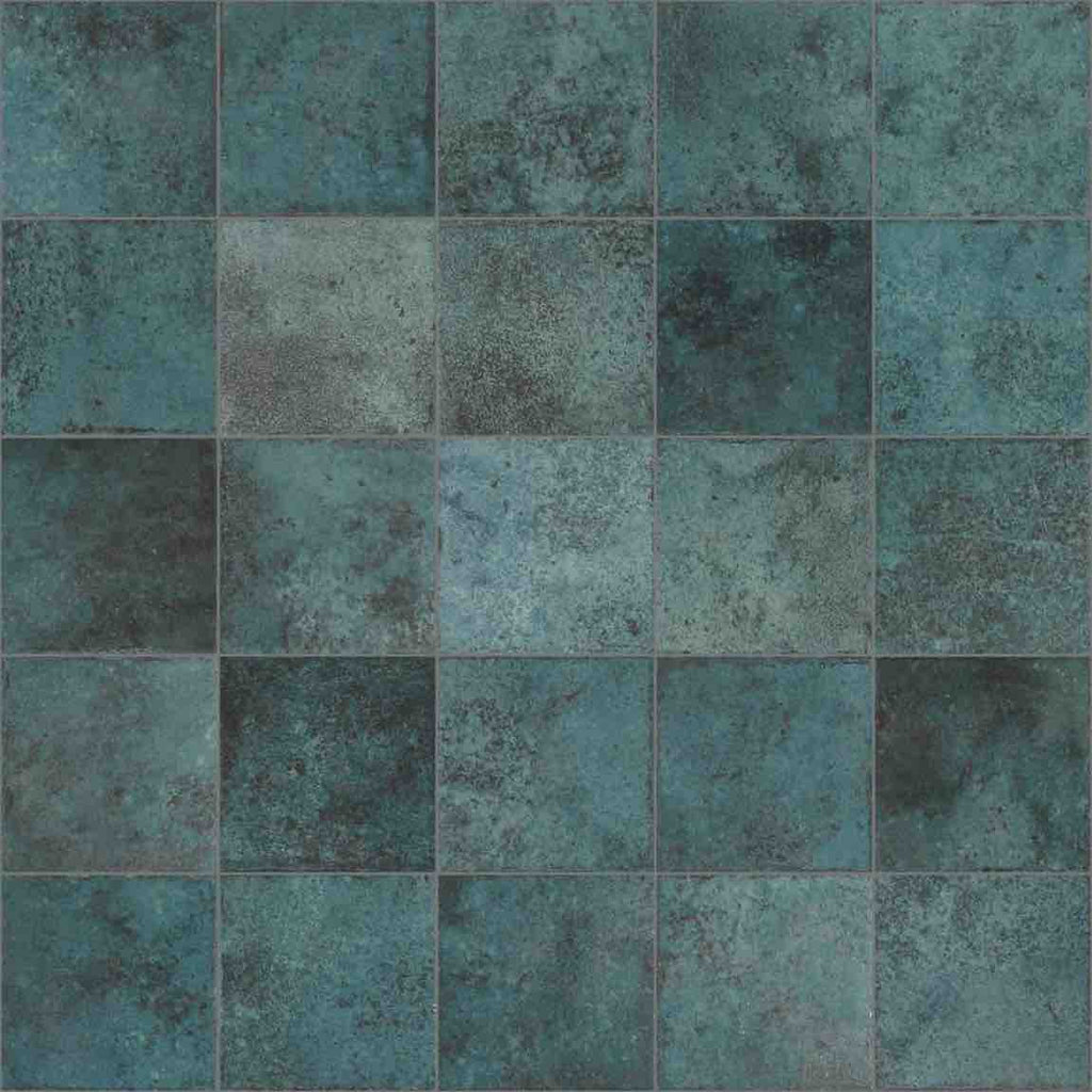 Papeete Turquoise Pool Tile 6x6 Matte Anti-Slip