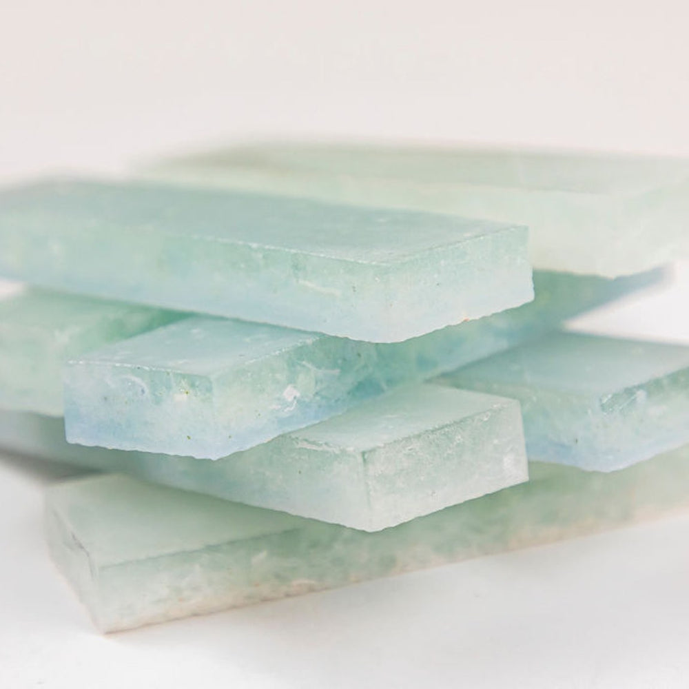 Fluid Stacked Glass Tile C Blend | Mineral Tiles