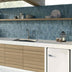 Organic Style Subway Tile Blue 2x6 | Mineral Tiles