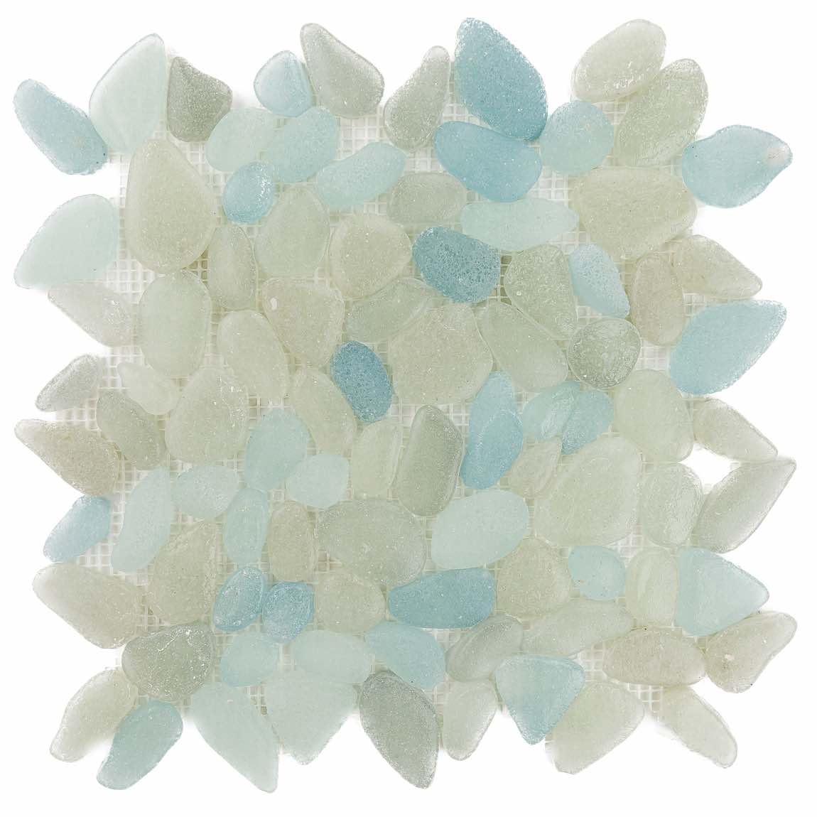 Glass Pebble Mosaic Tile Crystal Water for Pools, Spas, and Showers