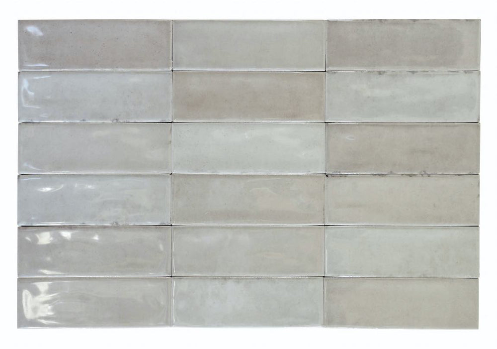 Petite Ville Subway Porcelain Tile Gray 2x6 | Mineral Tiles