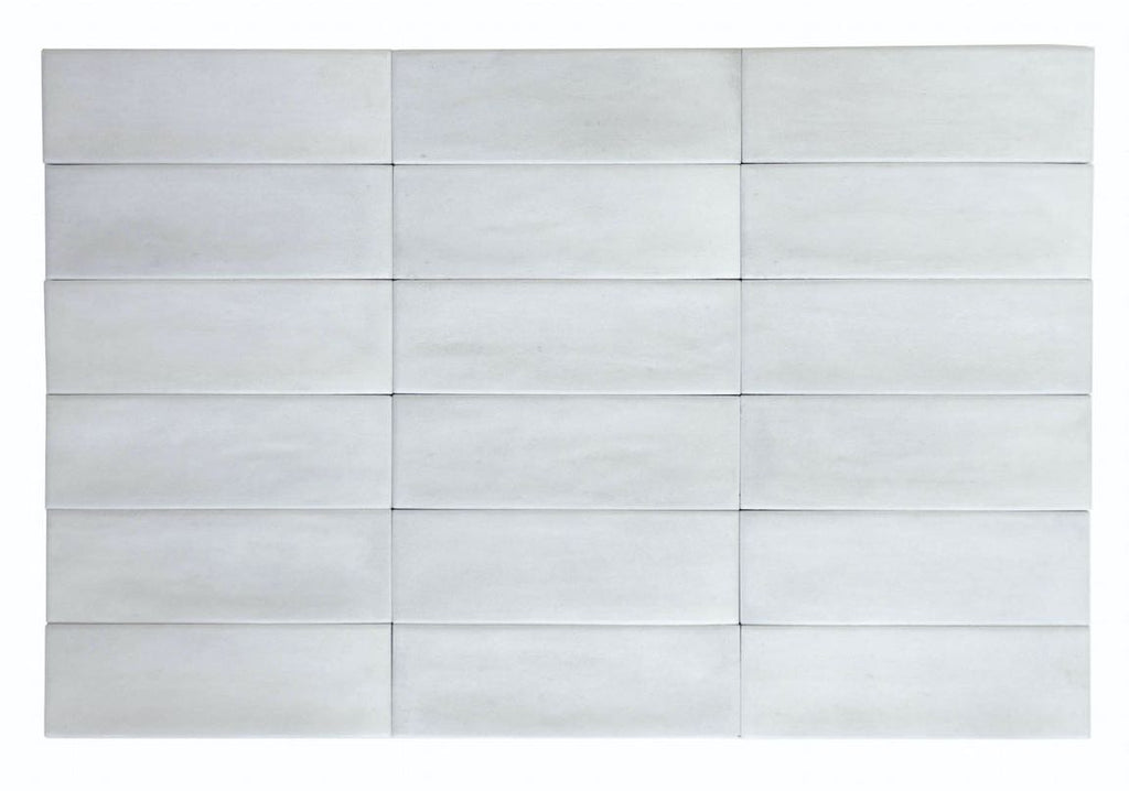 Organic Style Subway Tile Pearl 2x6 | Mineral Tiles
