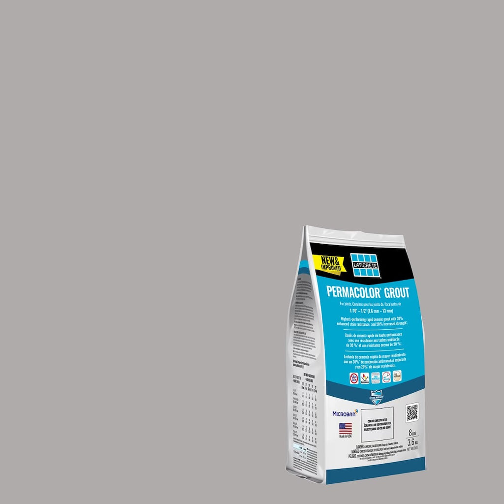 Laticrete Permacolor Smoke Gray Grout 8lb | Mineral Tiles