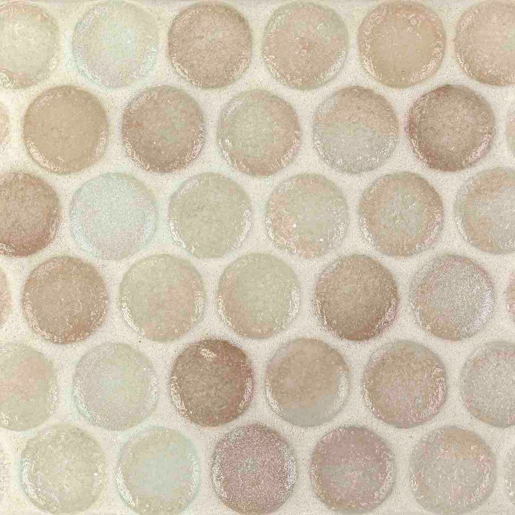 Fluid Waterway Penny Recycled Glass Tile | Mineral Tiles
