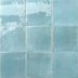 Zellij Distressed Porcelain Tile Aqua 6x6 | Mineral Tiles