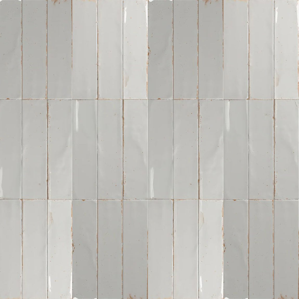 Zellij Distressed Subway Tile Cloud 2.8x11 | Mineral Tiles