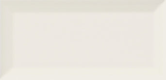 Subway Tile 3x6 Beveled Glossy Biscuit for Kitchen and Bath