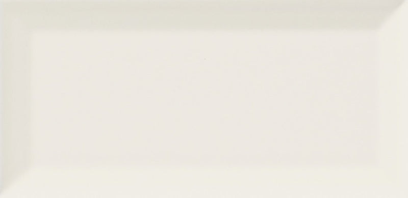 Subway Tile 3x6 Beveled Glossy Biscuit for Kitchen and Bath