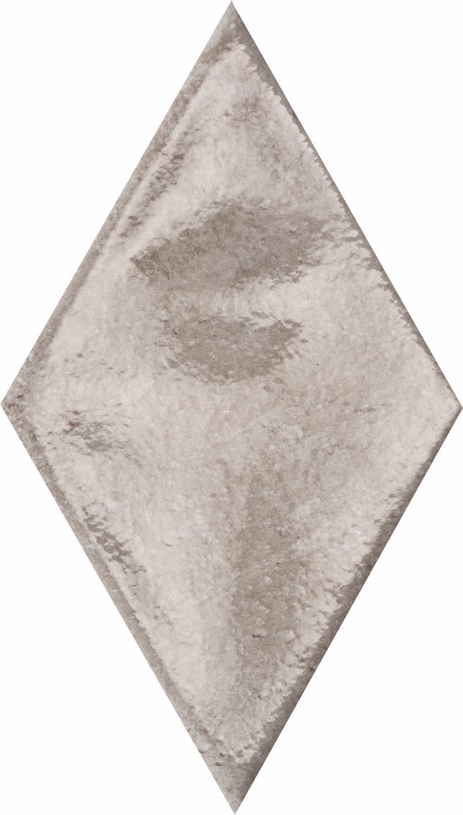 Porcelain Tile Washed Beige Glossy Rhomboid | Mineral Tiles