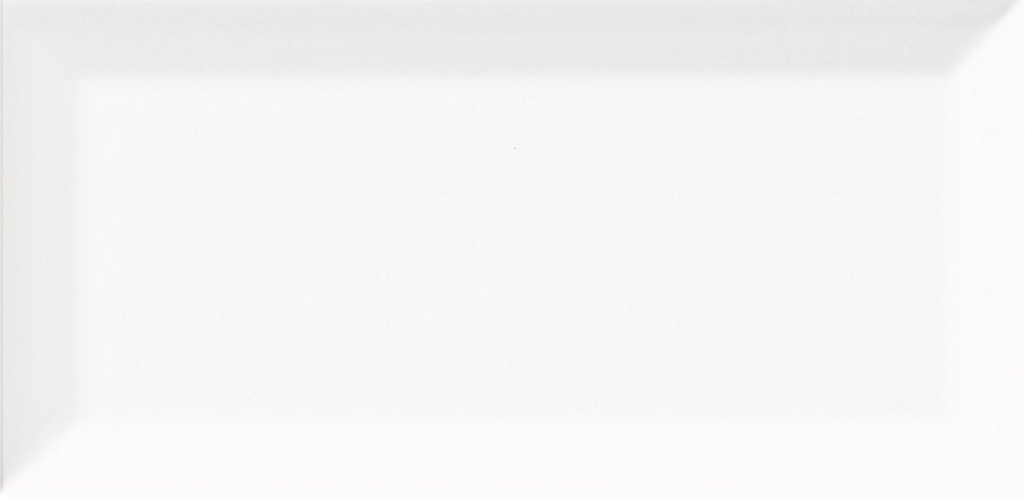 Subway Tile 3x6 Beveled Glossy Snow | Mineral Tiles