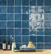 Coastal Blue 5x5 Glazed Ceramic Tile | Mineral Tiles
