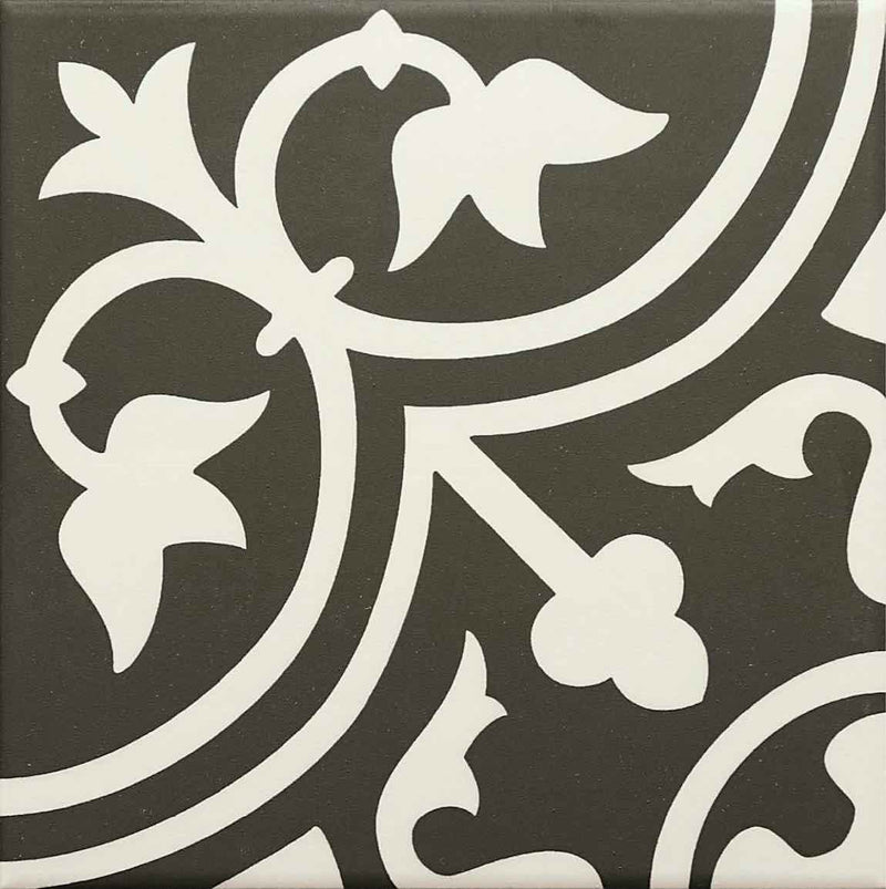 Jazz Patterned Porcelain Tile Backyard 8x8 | Mineral Tiles