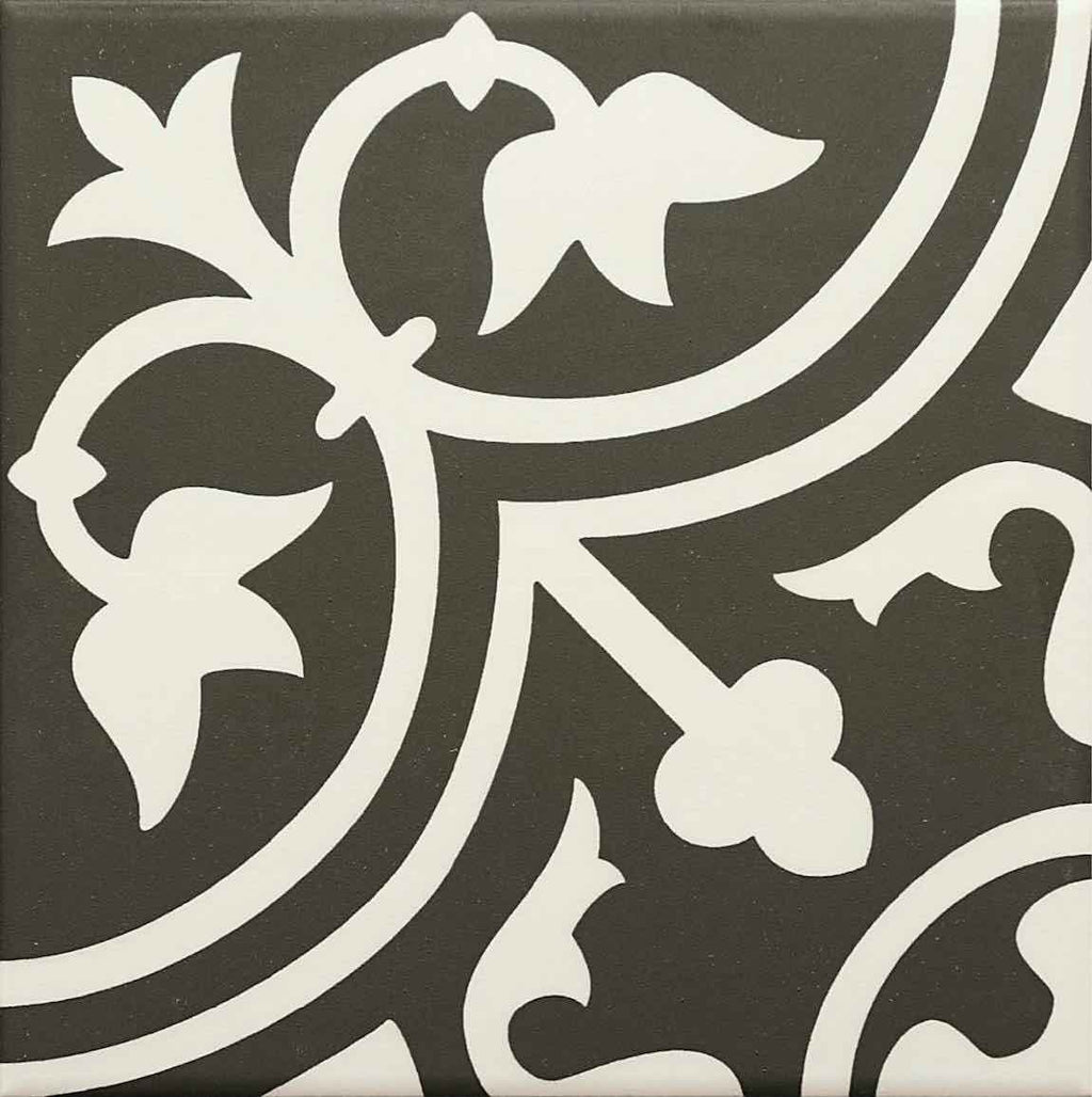 Jazz Patterned Porcelain Tile Backyard 8x8 | Mineral Tiles