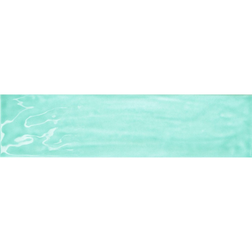 Color Splash Aqua Subway Wall Tile 4x16 | Mineral Tiles