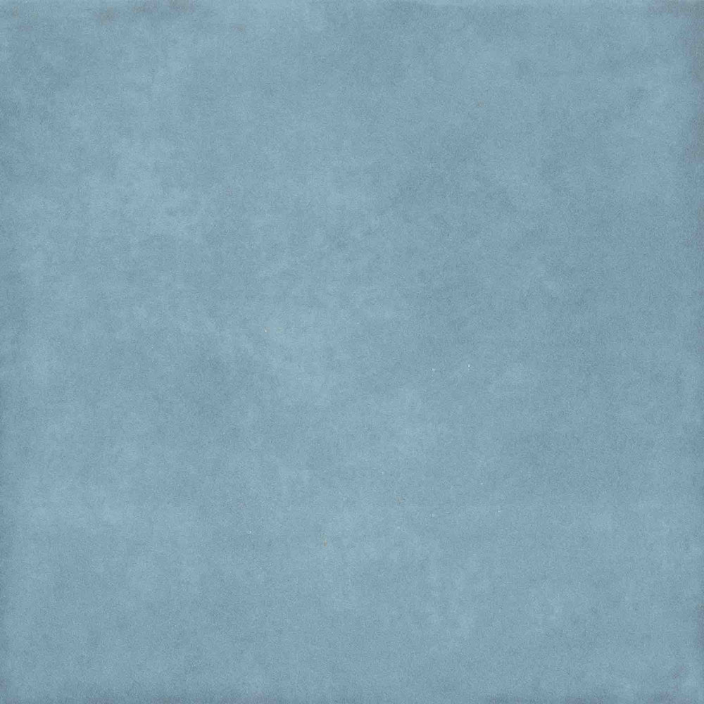 Encaustic Gres Stoneware Tile Blue 8x8 Matte Finish