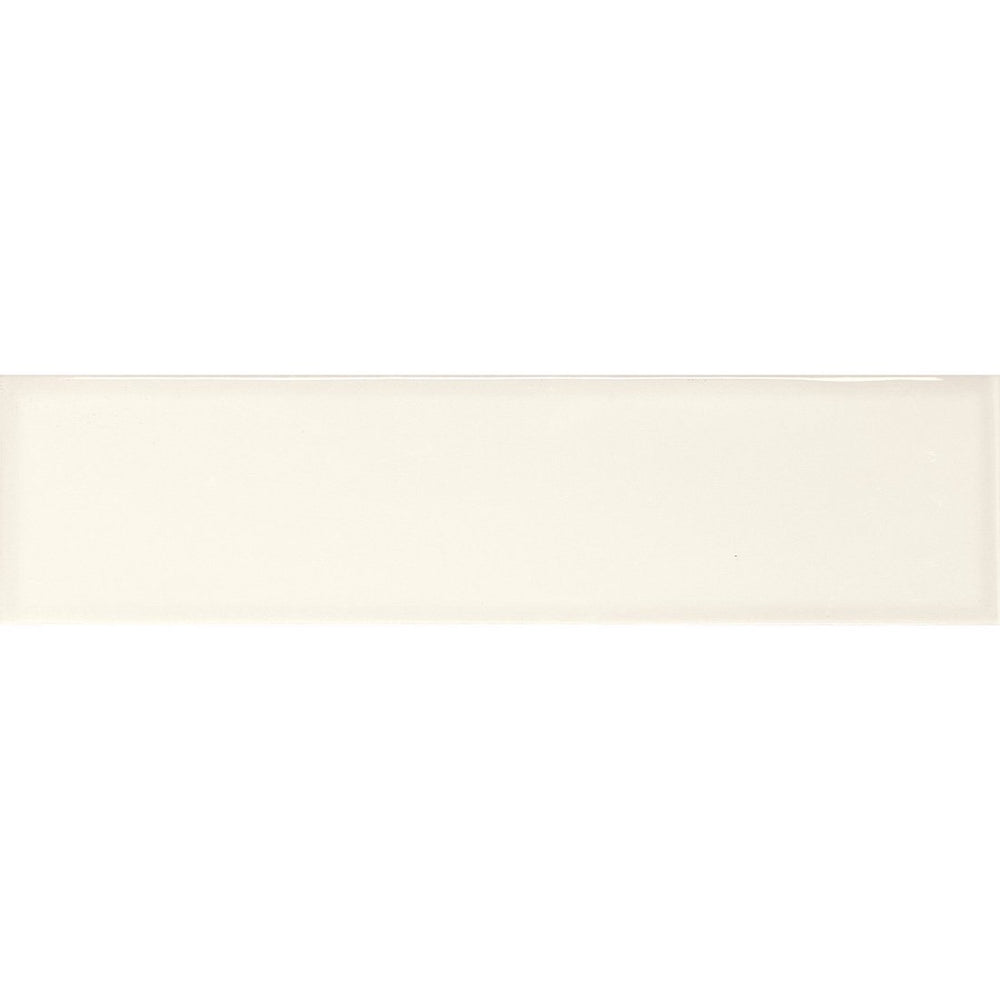 Alabaster Ceramic Subway Tile 3x12 Bullnose | Mineral Tiles