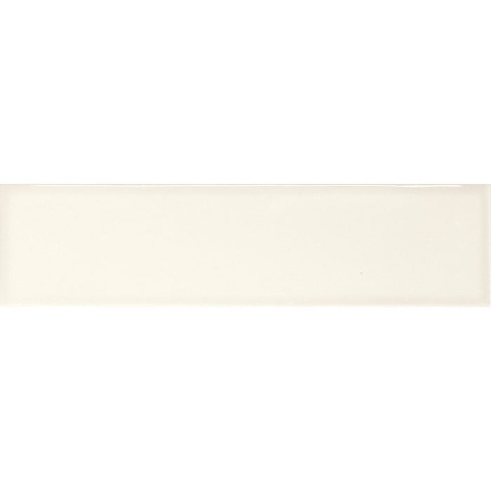 Alabaster Ceramic Subway Tile 3x12 Bullnose | Mineral Tiles