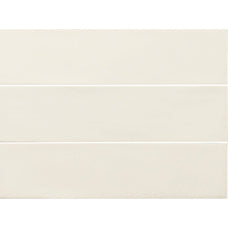 Alabaster Ceramic Subway Tile 3x12 for Kitchens and Bathrooms