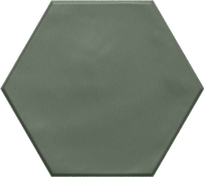 Modern Green Hexagon Tile 6x7 – Magnolia Matte Porcelain