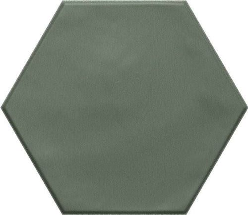 Modern Green Hexagon Tile 6x7 – Magnolia Matte Porcelain