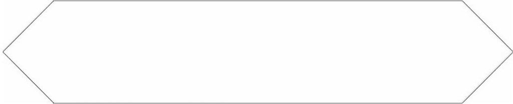 Minimalistic Picket Tile 2x10 White Matte for Kitchen and Bathroom