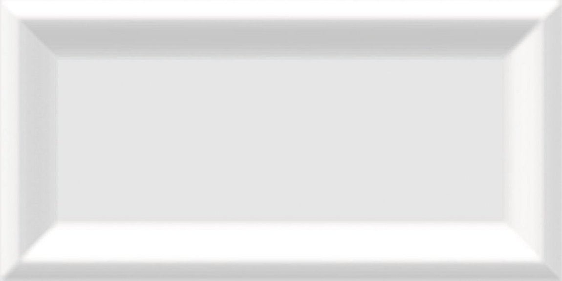 Subway Tile 3x6 Reverse Inverted Bevel Glossy White