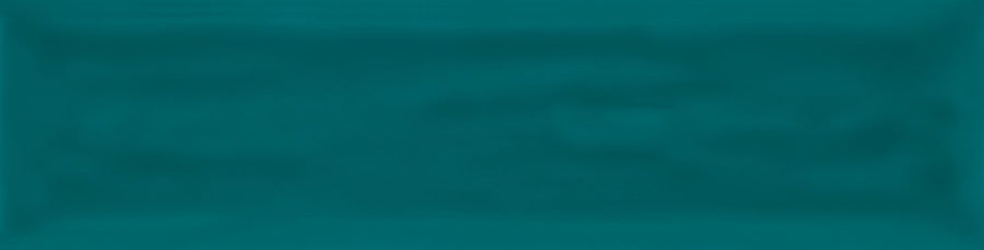 Slide Teal Subway Tile – Glossy 3x12 Ceramic for Modern Wall