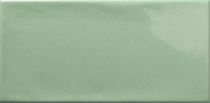Subway Wall Tile Glossy Green 3x6 | Mineral Tiles