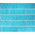 Surfaced Glass Tile Turquoise 2x6 | Mineral Tiles